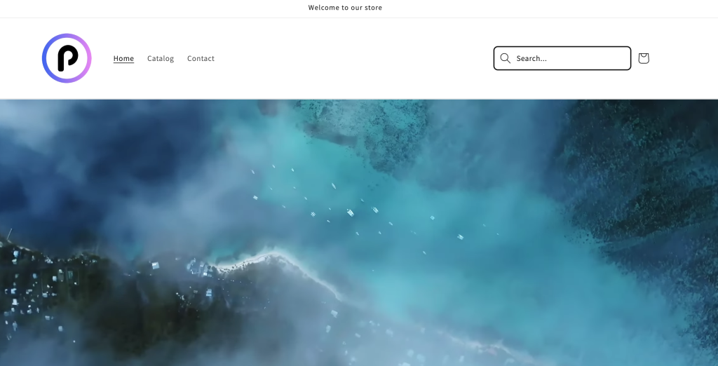 How To Display A Fixed, Open Search Bar On Shopify Dawn Theme ...